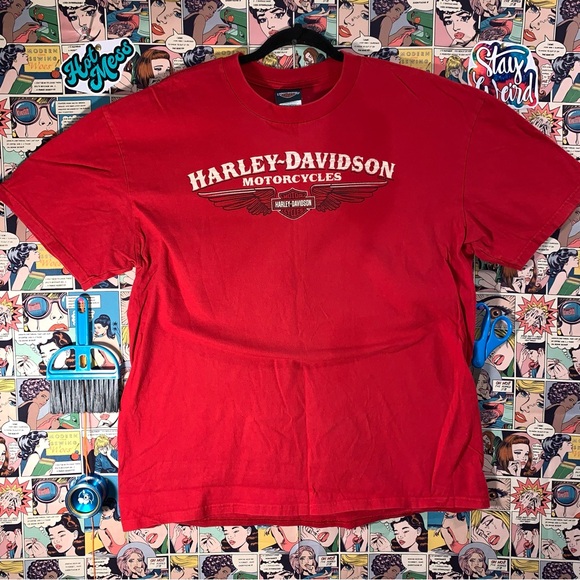 Harley-Davidson | Shirts | Rare Vintageinspired Harleydavidson Tee ...